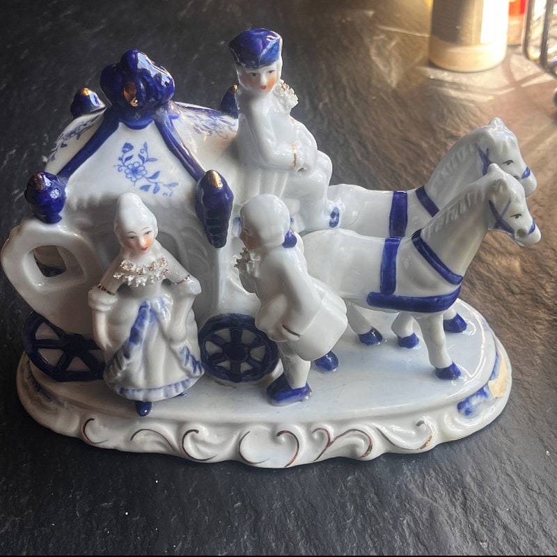 Dresden Figurine - Etsy