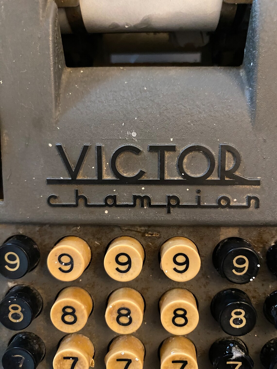 Vintage Victor Adding Machine - Etsy