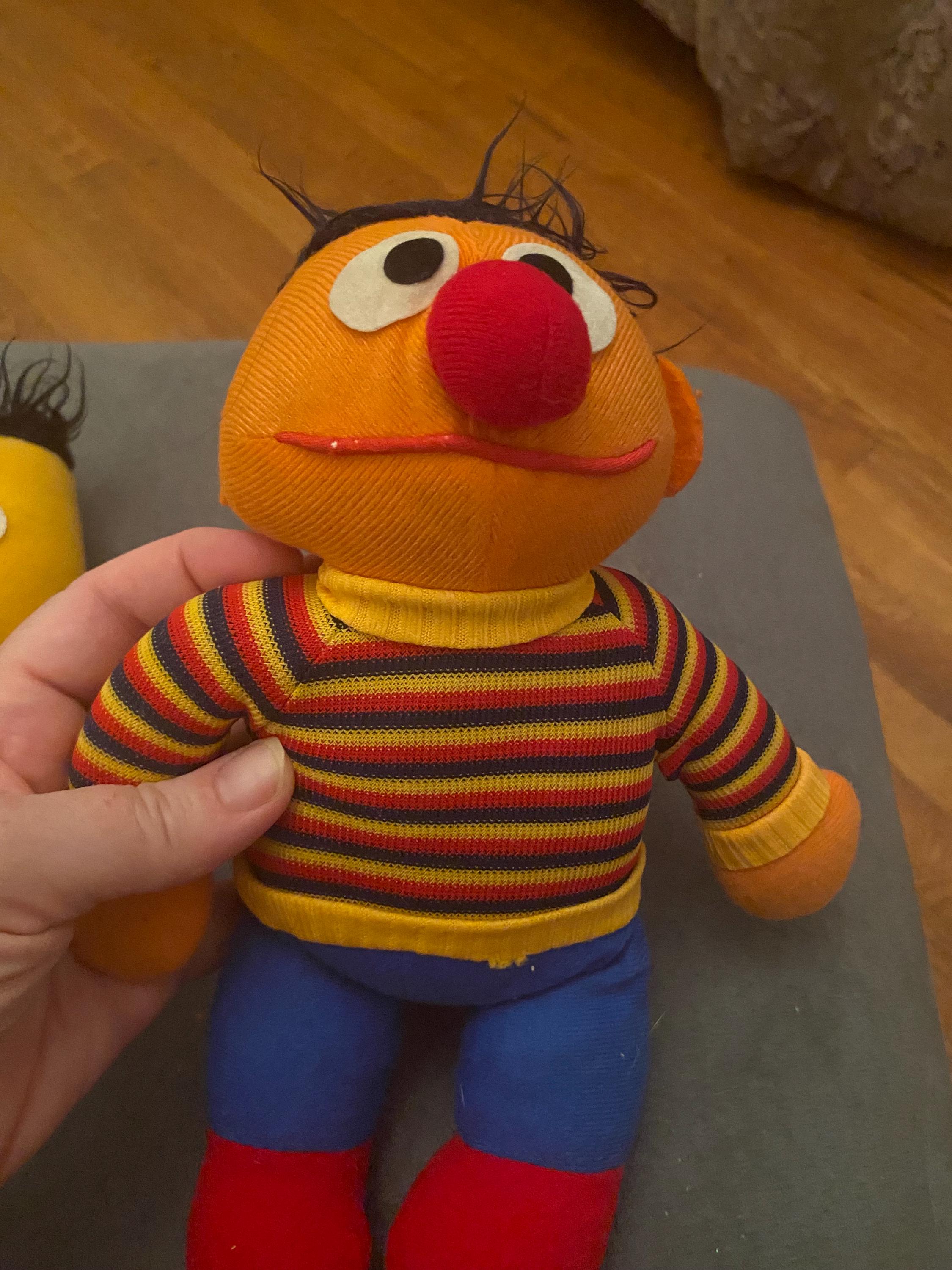Vintage Bert and Ernie Dolls - Etsy