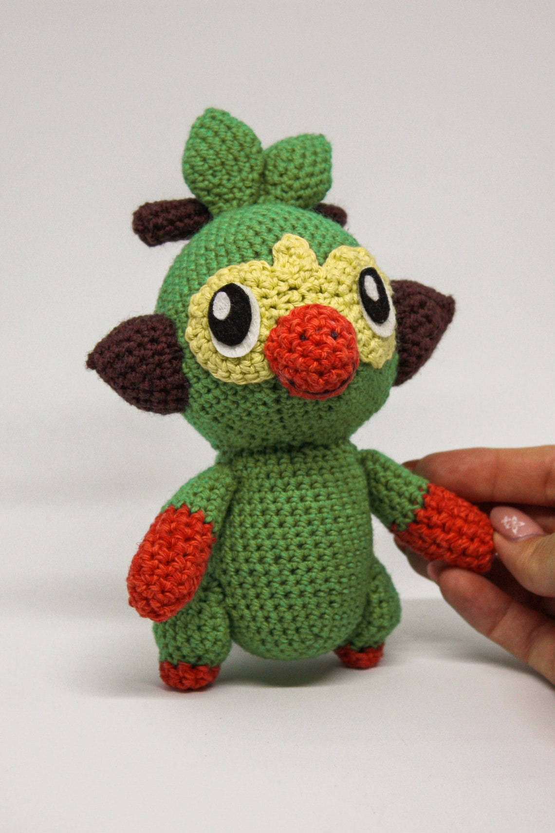 Crochet pattern of Grookey from Pokémon Amigurumi | Etsy