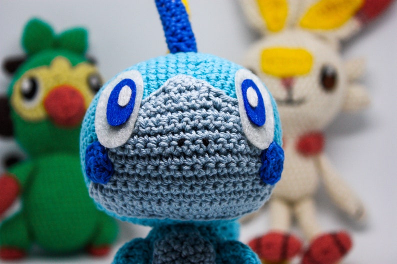 Crochet Pattern Bundle of Grookey Scorbunny and Sobble From - Etsy
