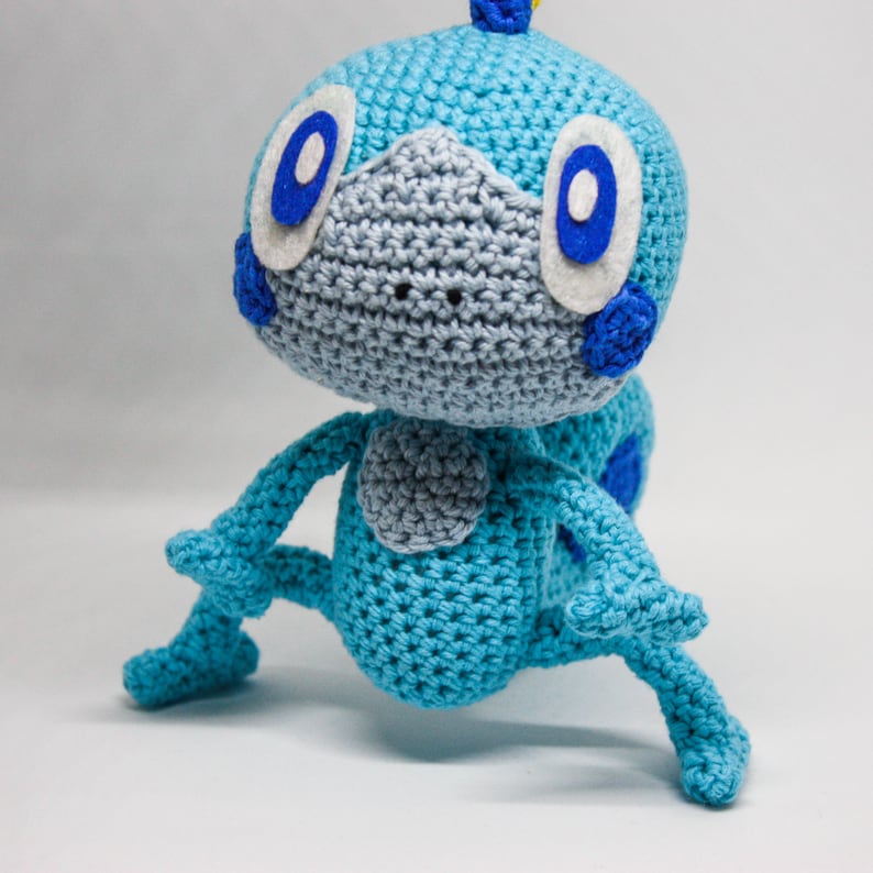 Crochet Pattern of Sobble From pokémon amigurumi - Etsy