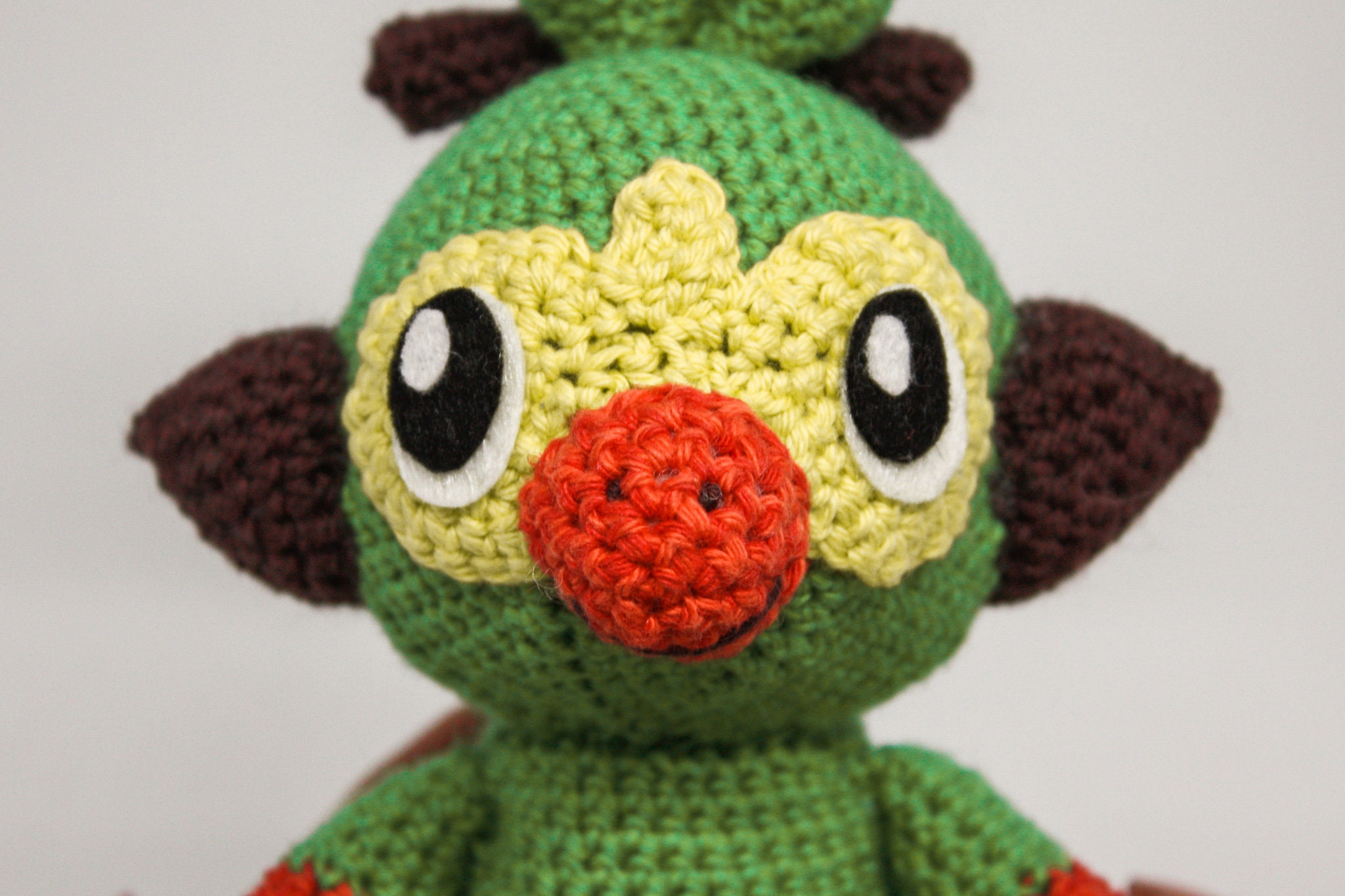 Crochet Pattern of Grookey From pokémon amigurumi PDF Pattern - Etsy