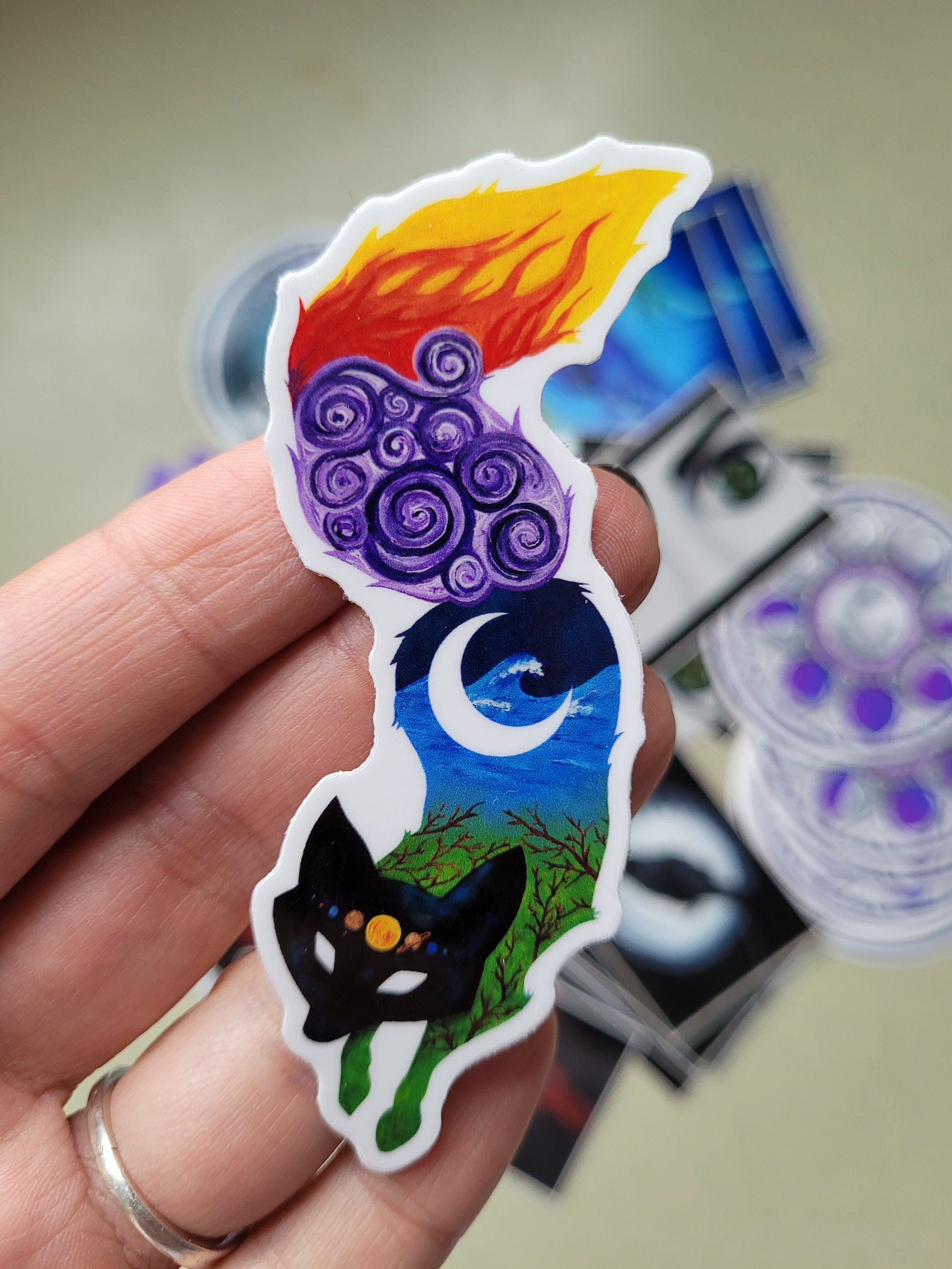 Elemental Sticker - Etsy