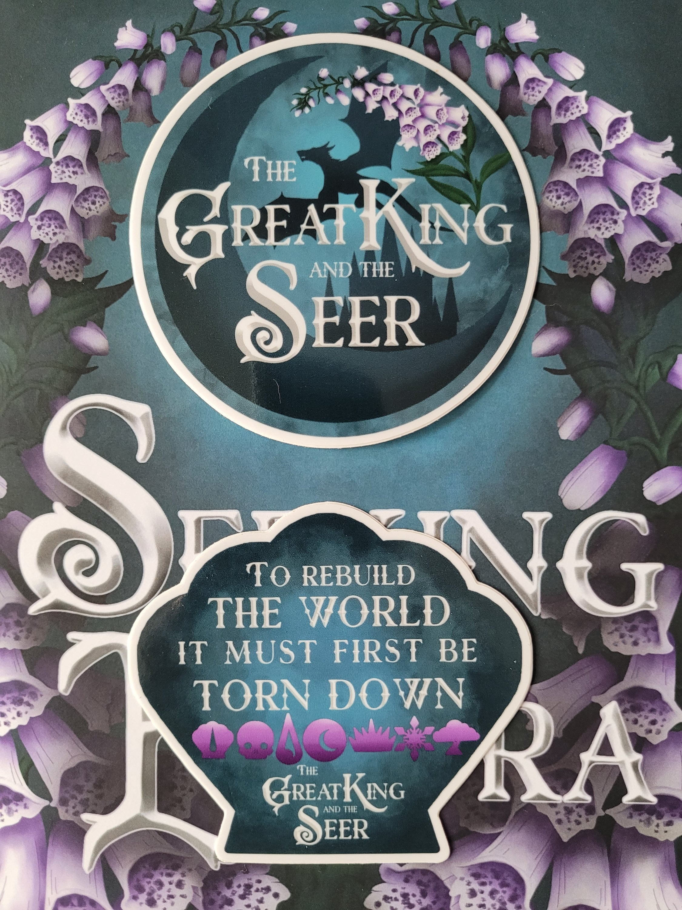 The Great King and the Seer Sticker - Etsy
