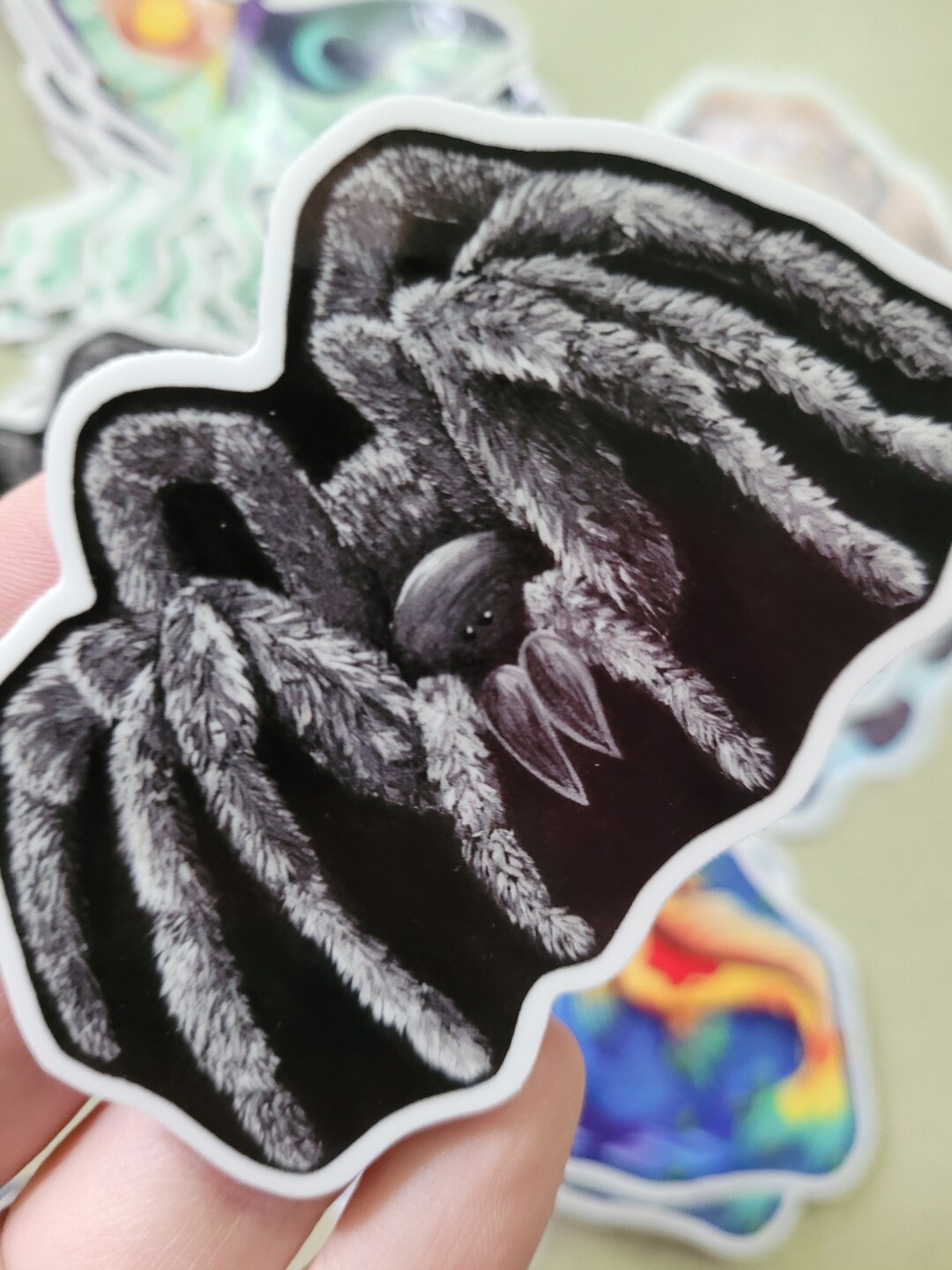 Chalk Monster Sticker - Etsy