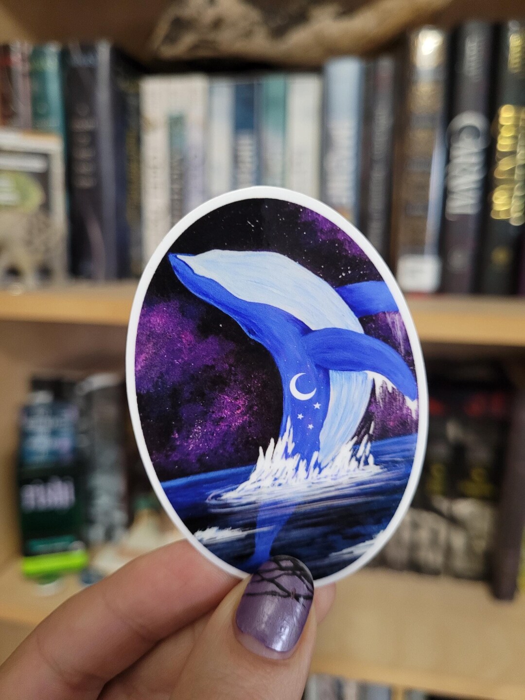 Humpback Whale Sticker - Etsy
