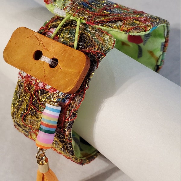 Fabric Cuff - Etsy