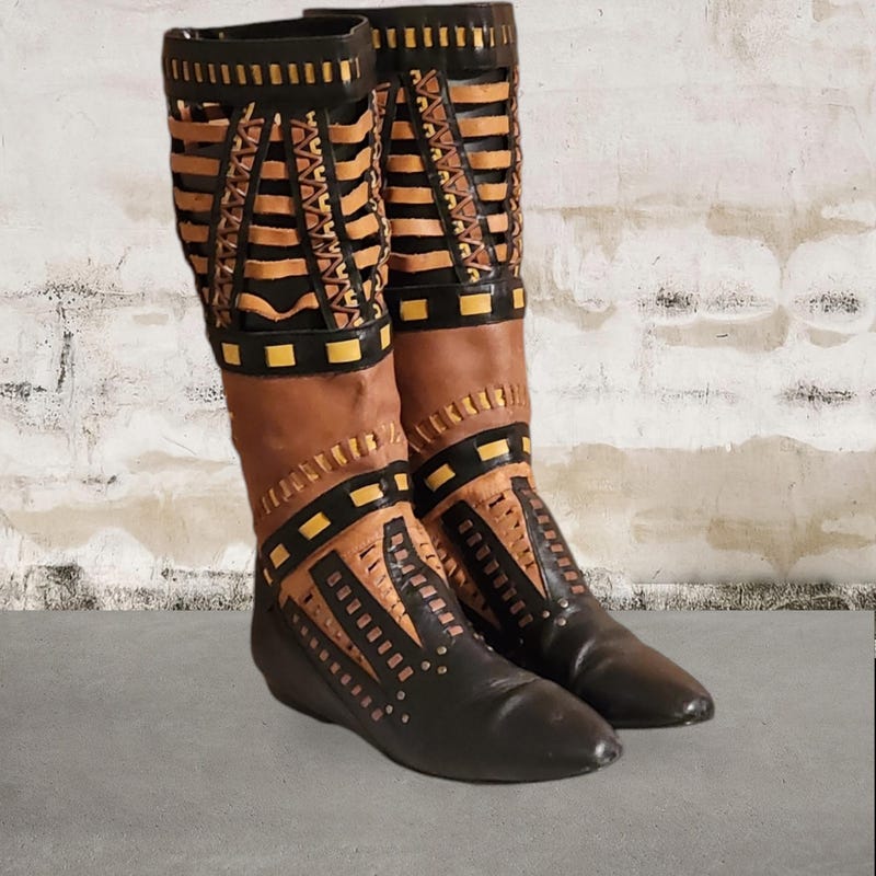 Moccasin Boots - Etsy