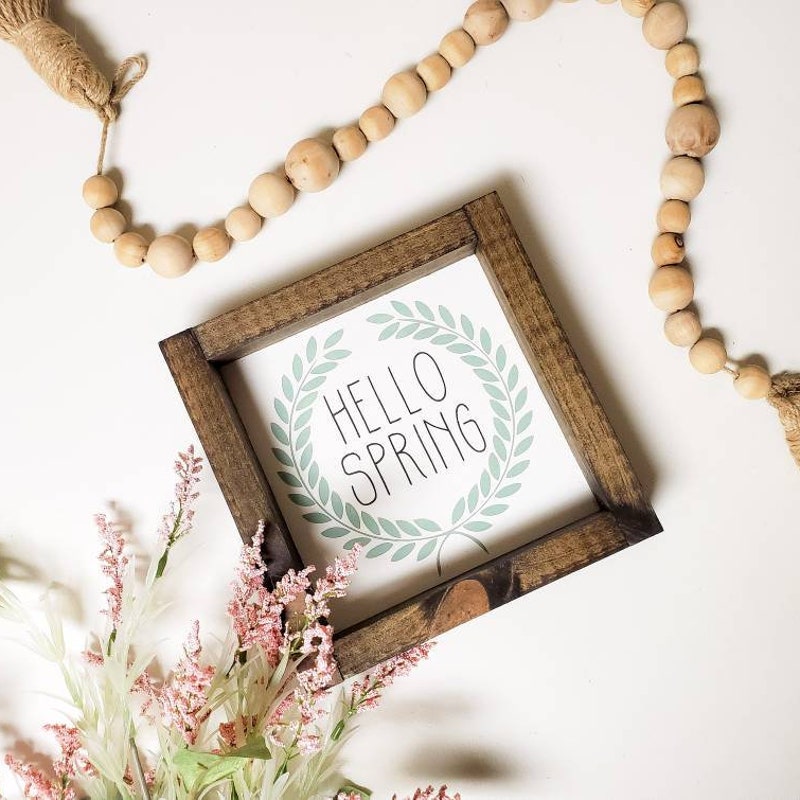 6x6 Wood Sign - Etsy