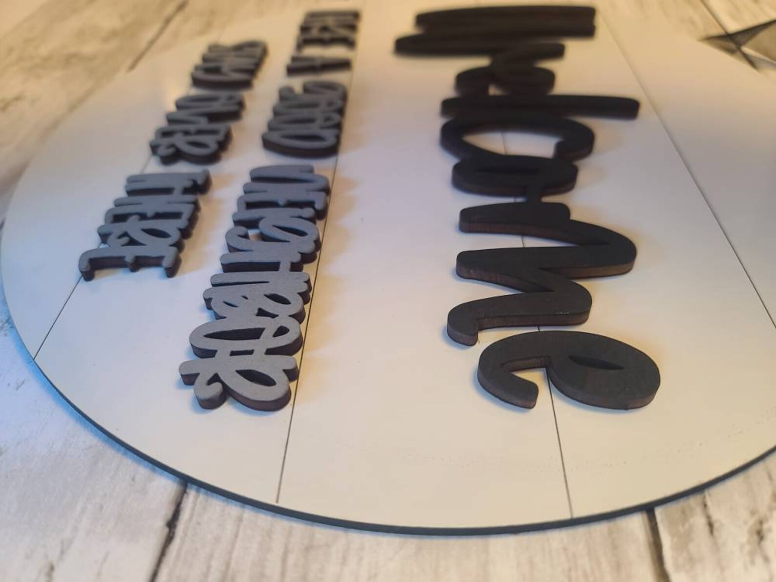 Welcome Like A Good Neighbor Stay Over There Door Hanger, Like A Good ...