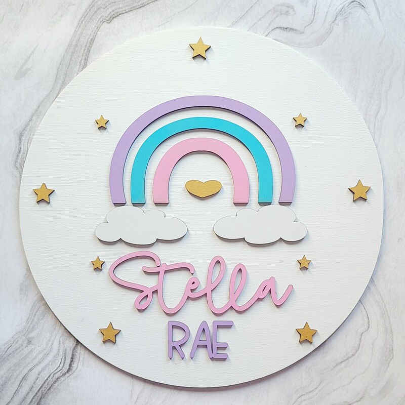 Rainbow Signs - Etsy