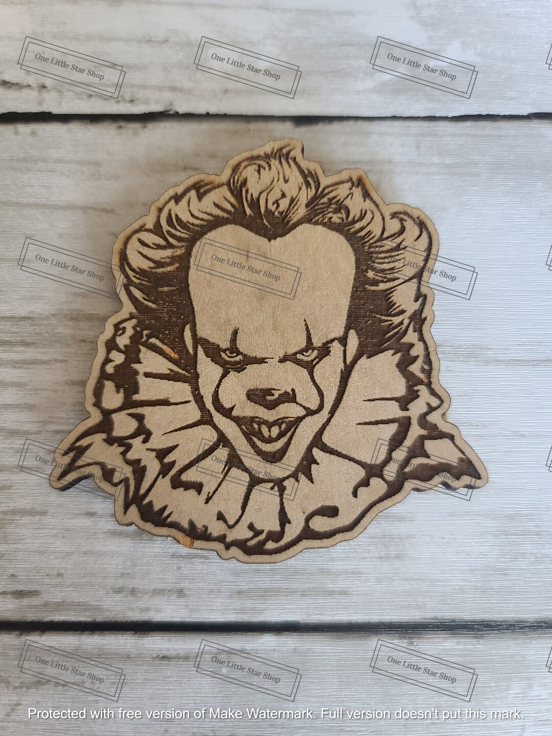 Clown Magnet, Horror Magnet, Scary Magnet, Halloween Magnet - Etsy