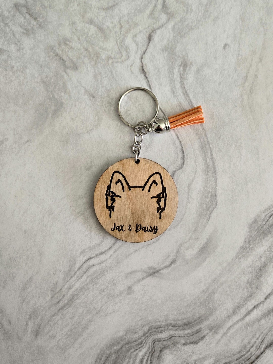 Custom Dog Breed Keychain, Custom Breed Pet Lover Gift, Personalized ...