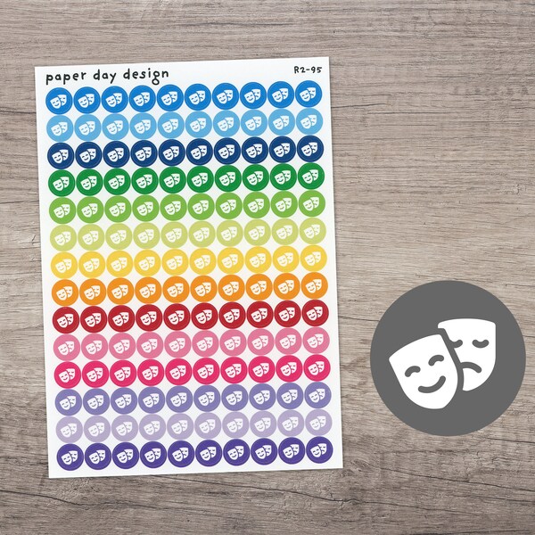 Theatre Stickers - Etsy
