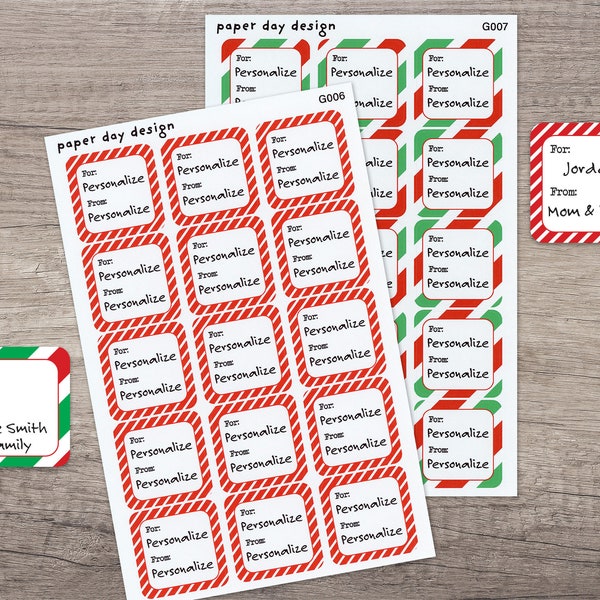 Personalized Gift Tags - 60+ Gift Ideas for 2024