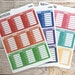 FILL IN BLANK Schedule Label Planner Sticker for Planner or Calendar - Etsy