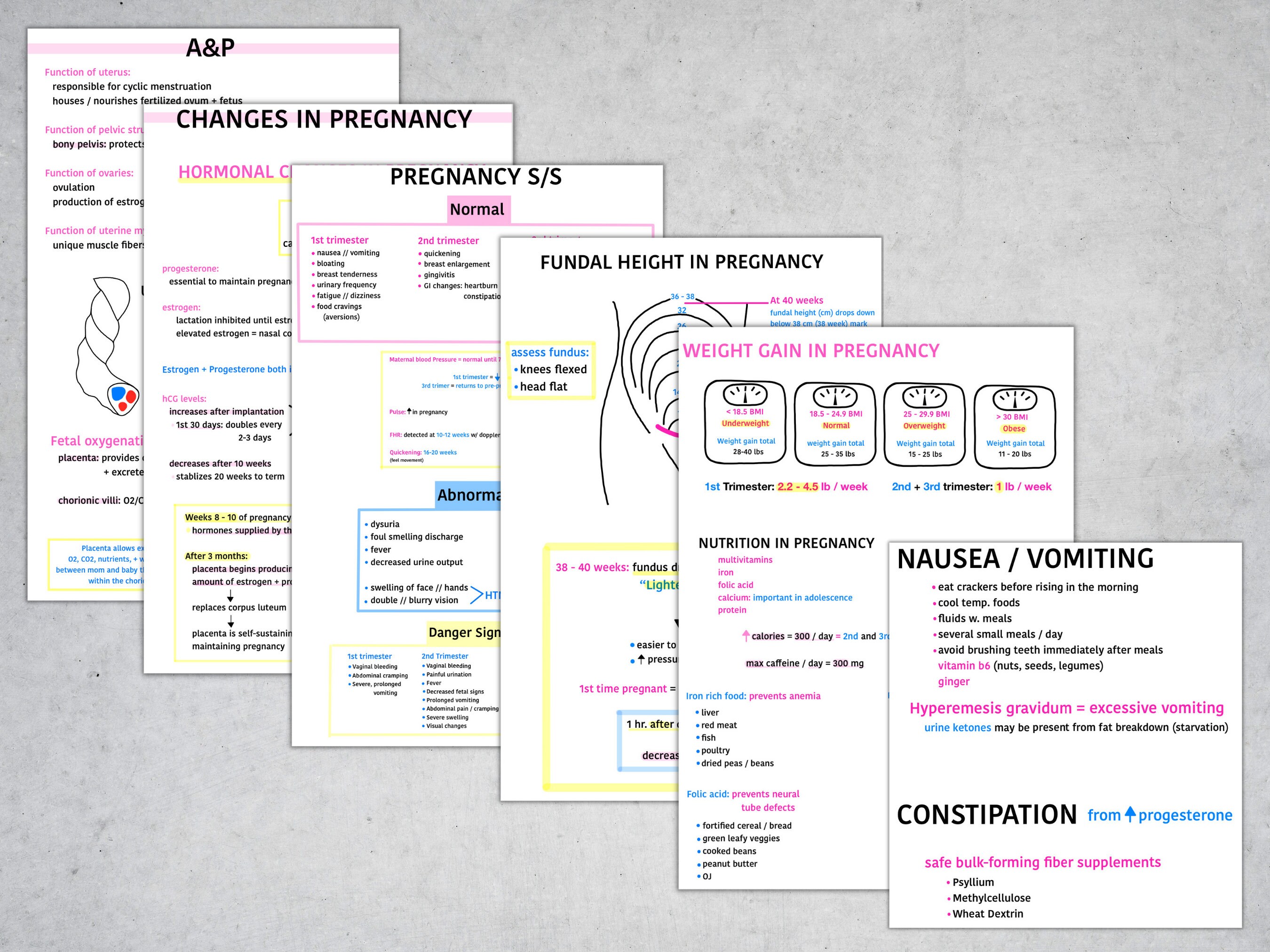 Ob Maternity Nursing Study Guide BUNDLE, Labor and Delivery Nursing ...