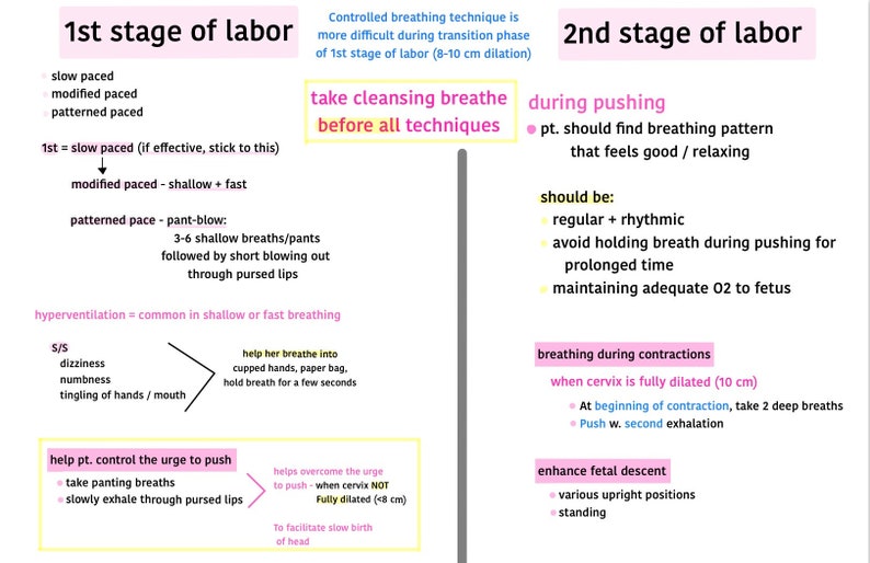 Labor and Delivery Medications, Labor Pain Management, Maternal Nursing ...