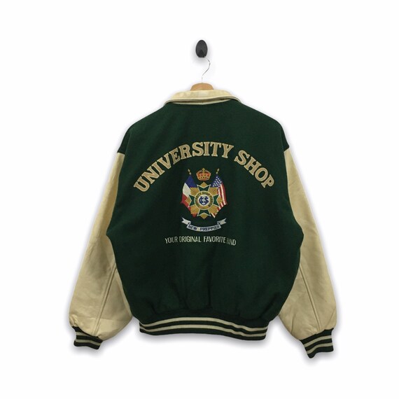Rare Vintage University Shop All Logo Embroidery Vars… - Gem