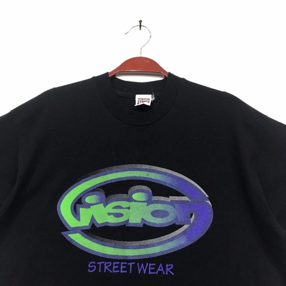 Rare Vintage 80's Vision Street Wear Top Tees Tshirt | Etsy