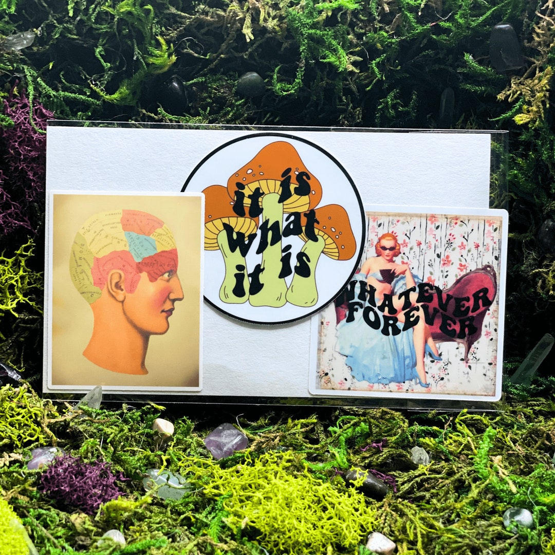 Whatever Mind Map Sticker Pack - Etsy