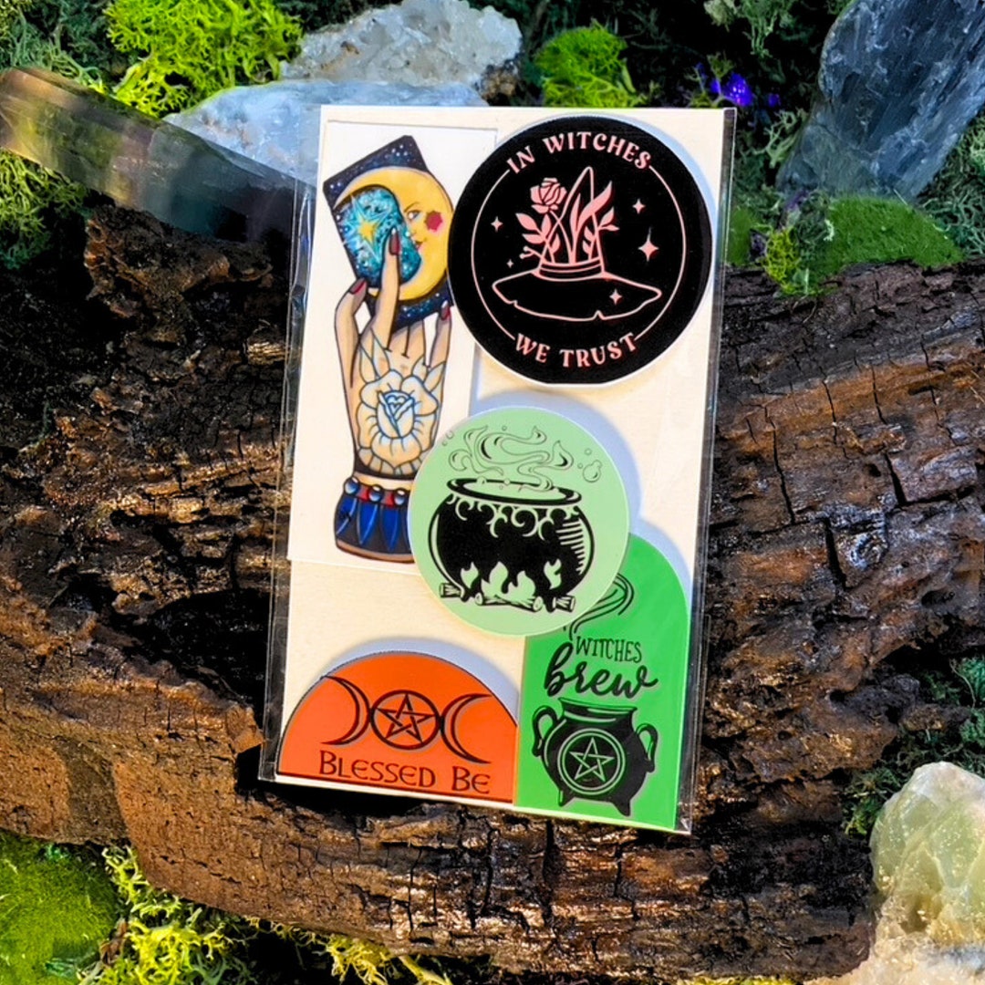 Witchy Brew Sticker Pack - Etsy