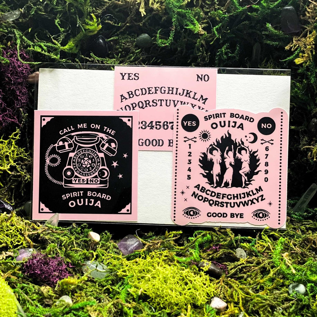 Pink Ouija Sticker Pack - Etsy