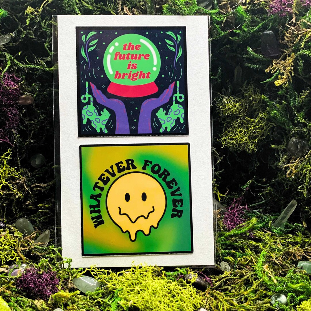 The Future is Bright Sticker Pack - Etsy