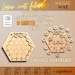 Magic Hive Puzzle - Laser Cut Wooden Mathematical Game Digital File - Etsy
