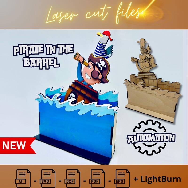 Wooden Automata - Etsy