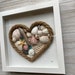 Shell Art, Shell Heart Art, Shell Wall Art, Coastal Shell Decor ...