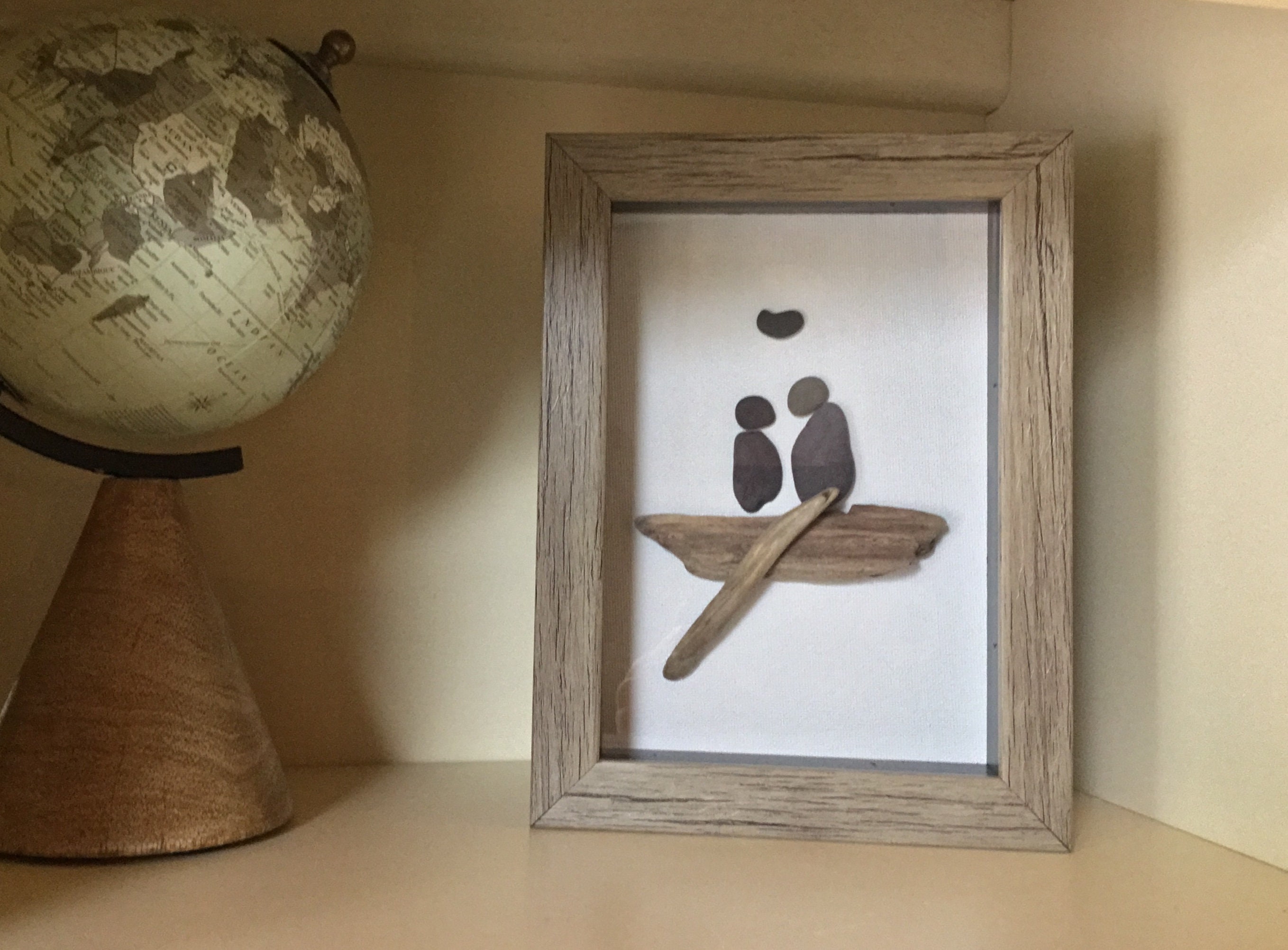 Pebble Art Love, Pebble Art Couples, Pebble Art Gift for Engagement ...