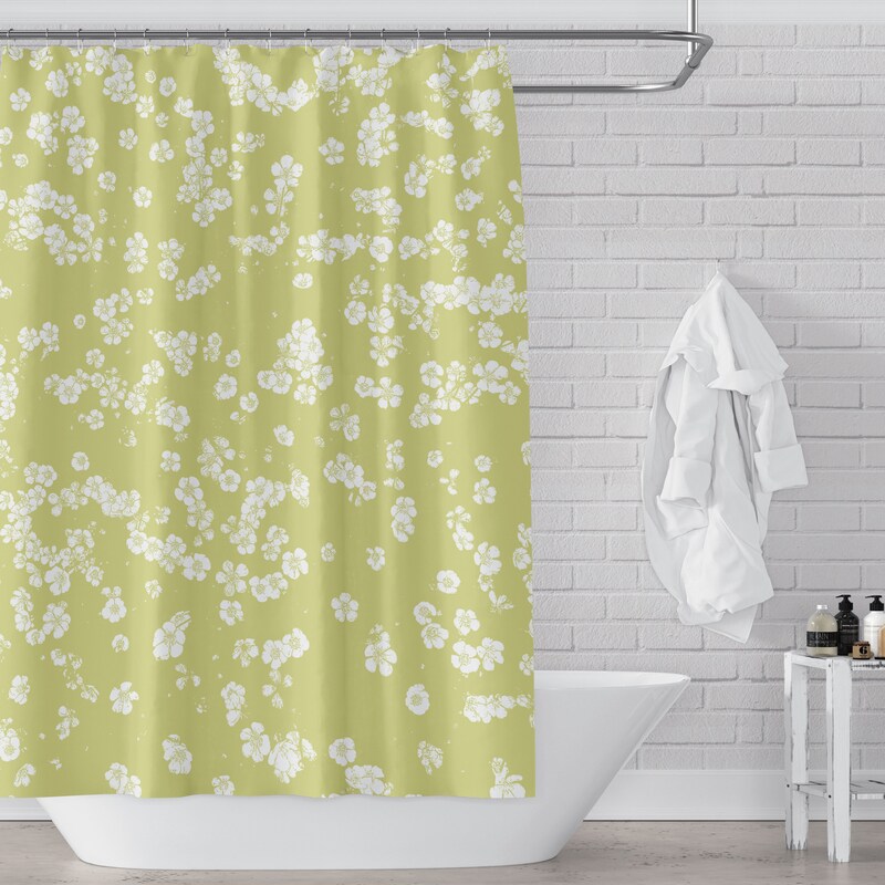 Chartreuse Curtains - Etsy