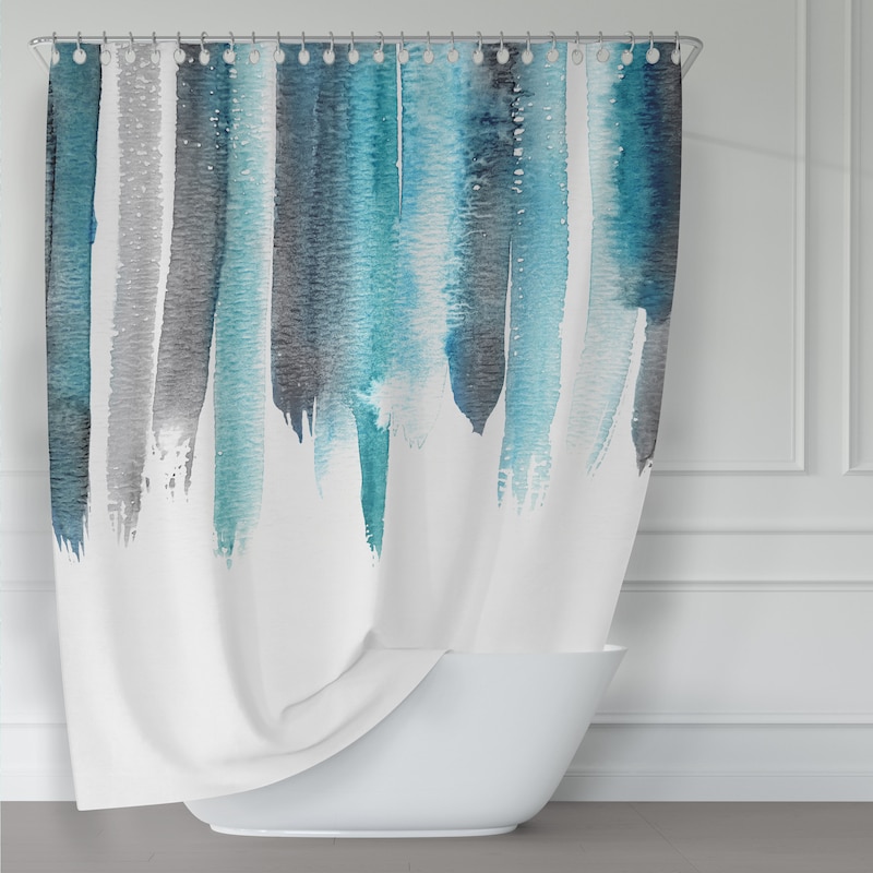 Spa Blue Teal Curtains - Etsy
