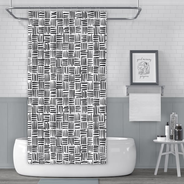 Rustic Shower Curtain - Etsy