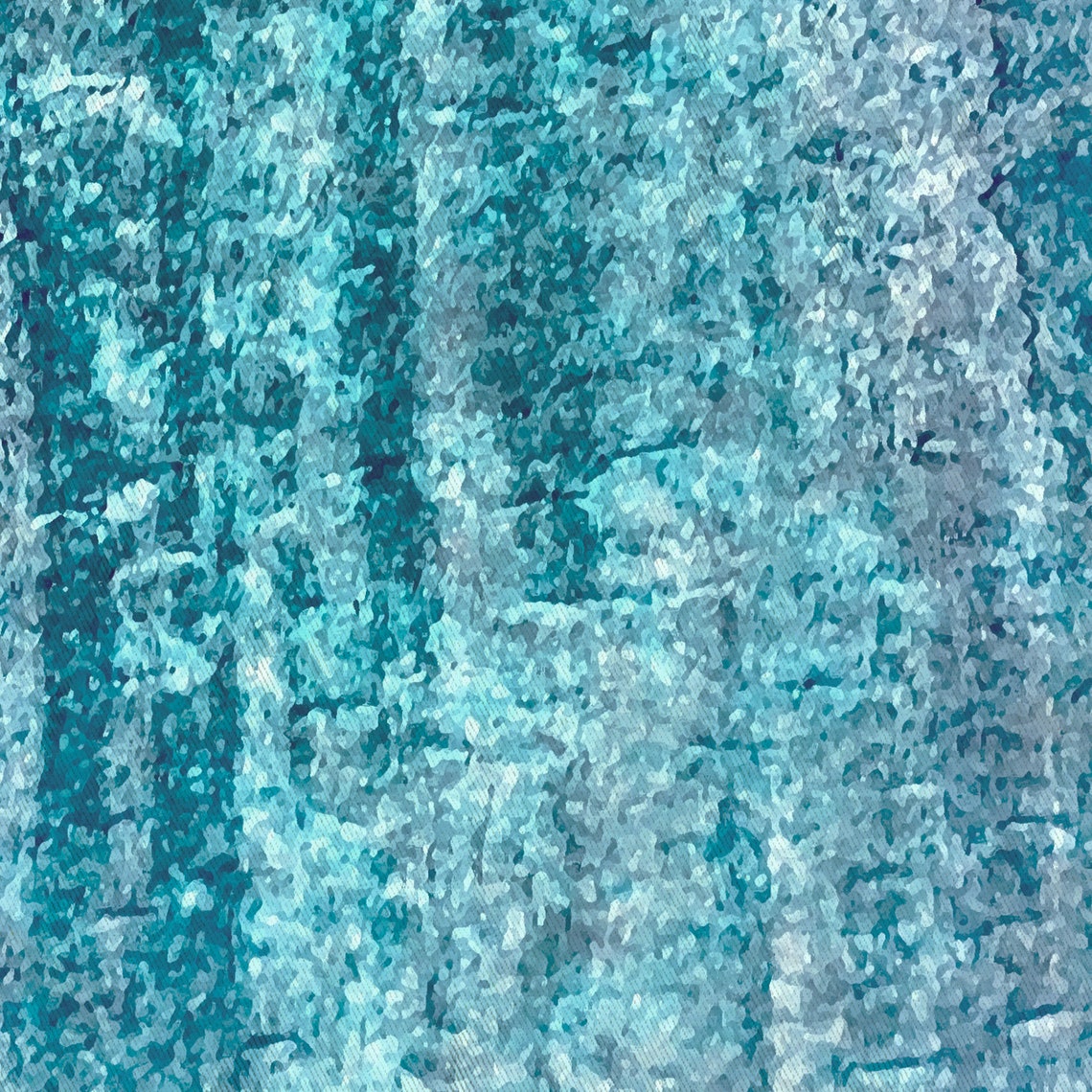 Aqua Blue / Turquoise Watercolor Fabric Shower Curtain for - Etsy