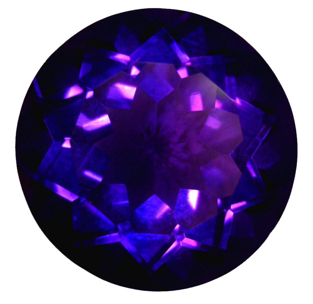 Natural Super Fine Deep Purple Amethyst - Round - AAAA Grade (2mm to ...