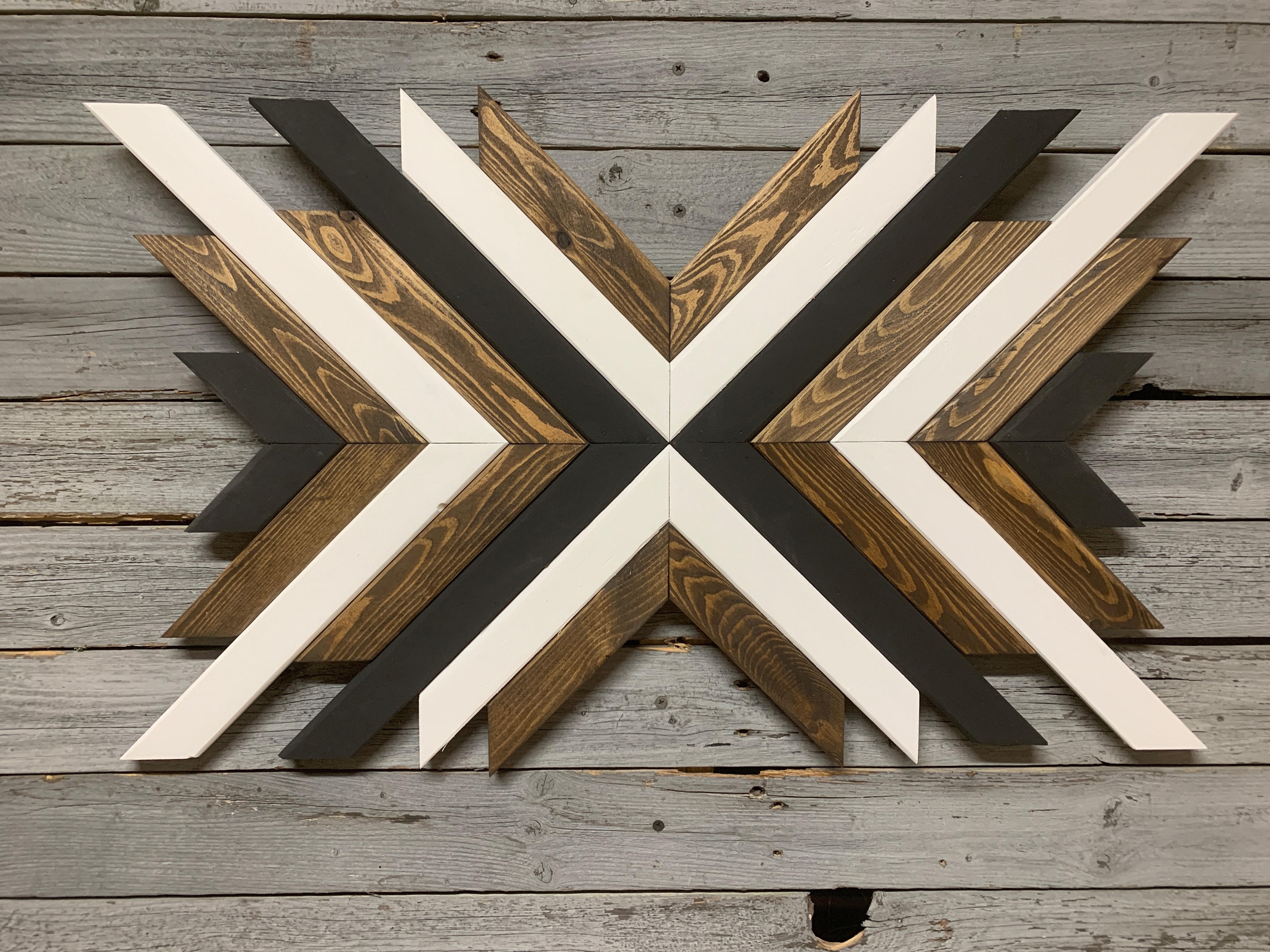 Geometric Wood Wall Art Wood Wall Art Wood Wall Decor Home - Etsy