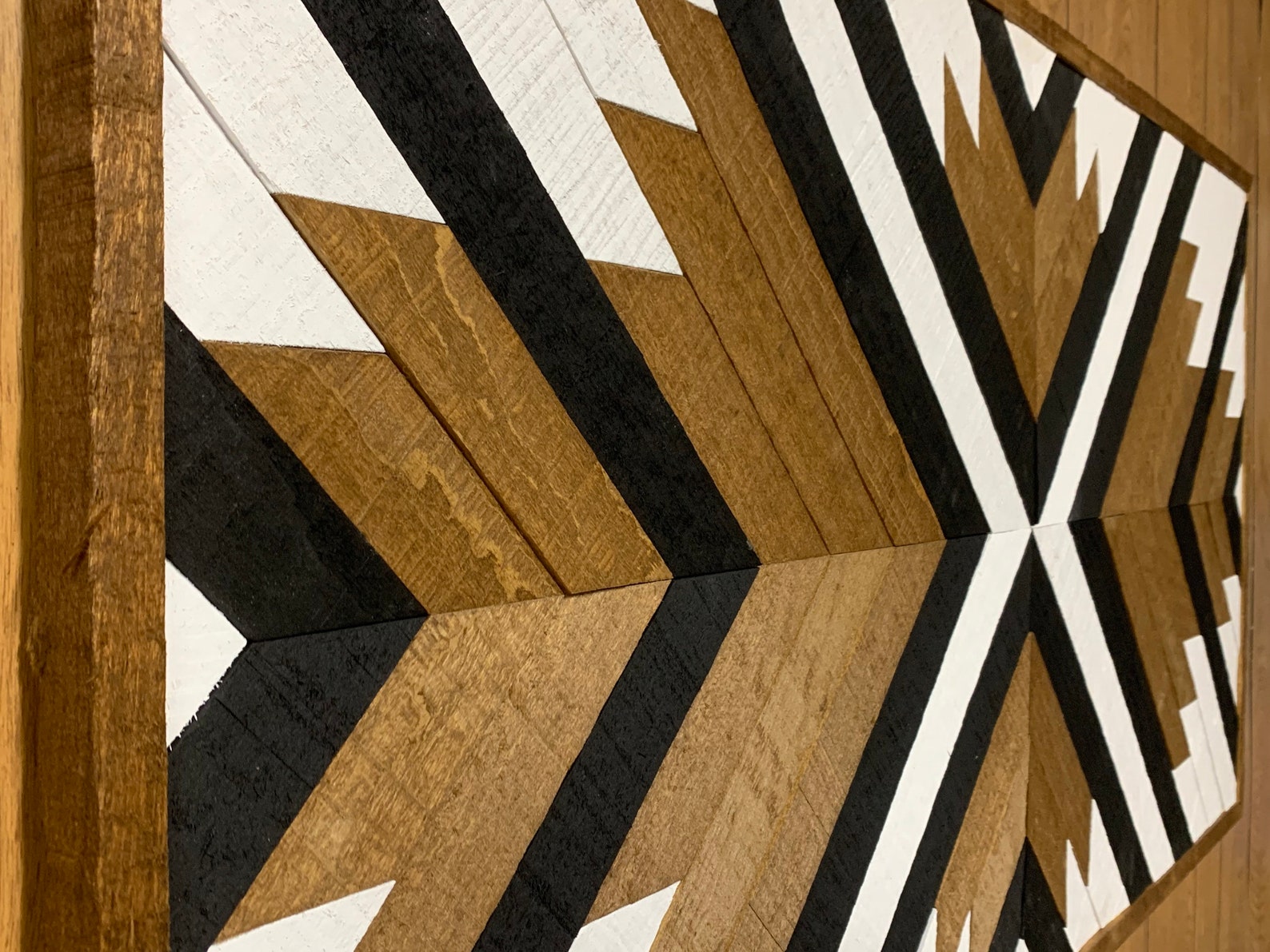 Geometric Wooden Wall Art Wood Wall Art Home Decor Wood - Etsy