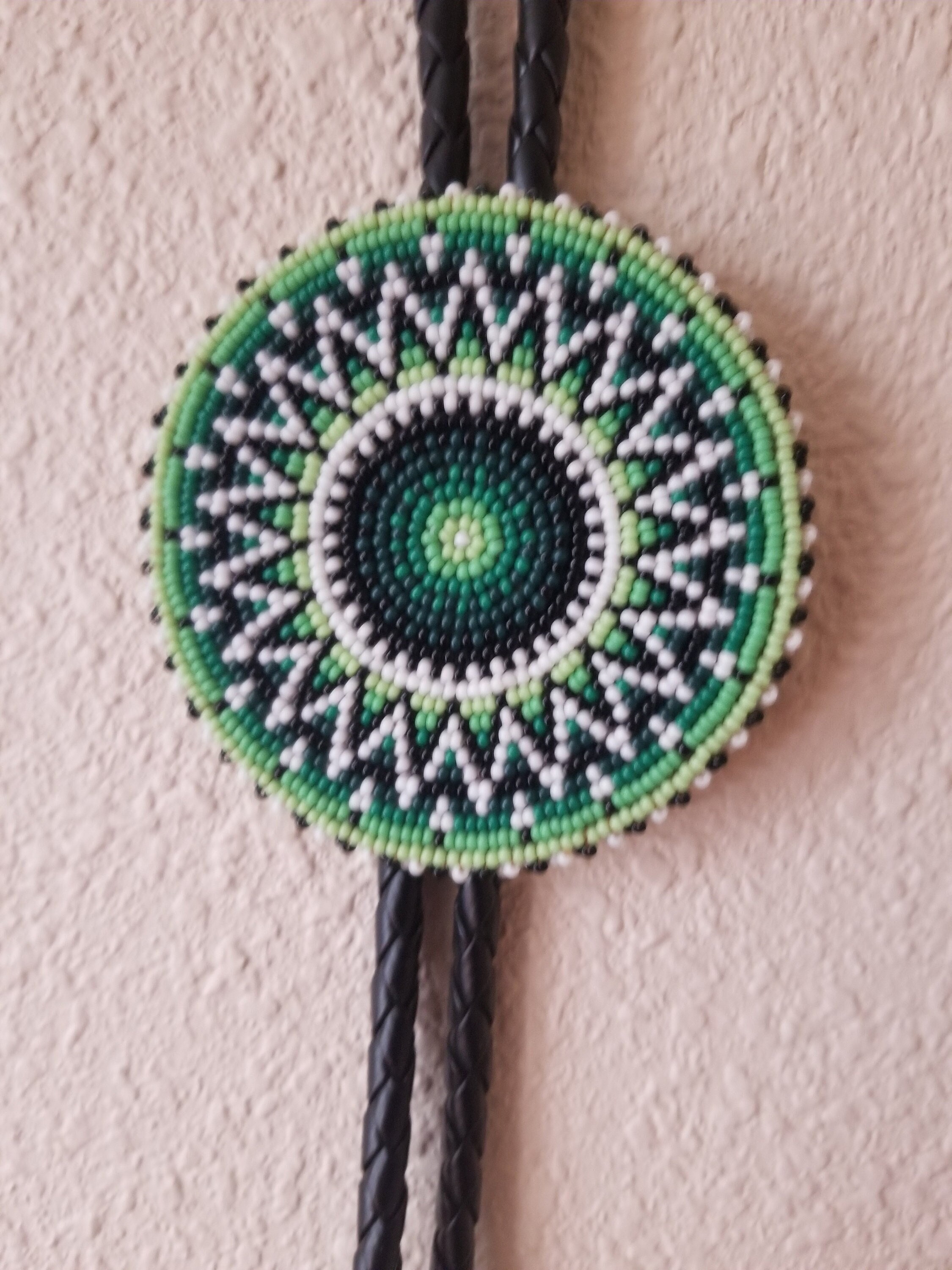 Native american beaded bolo ties store