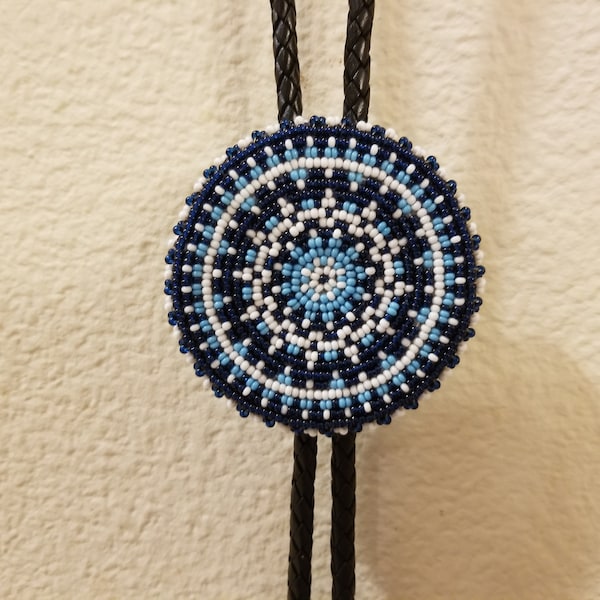 Native American Beaded Bolo Ties - Etsy