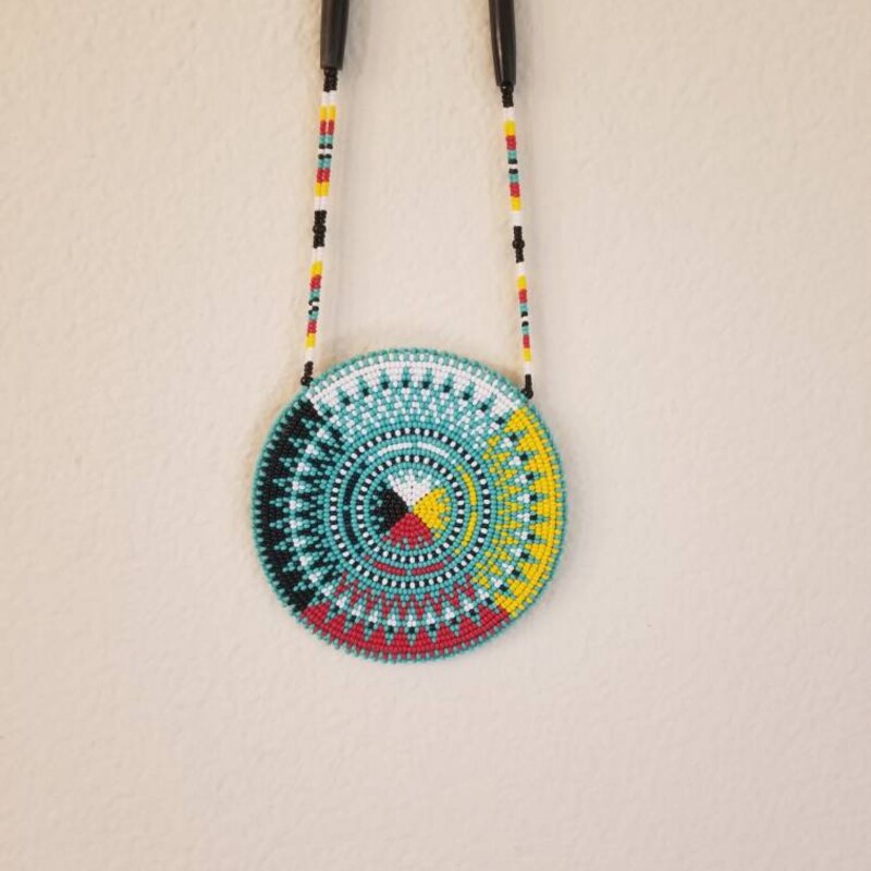 Beaded Medallion Native - Etsy