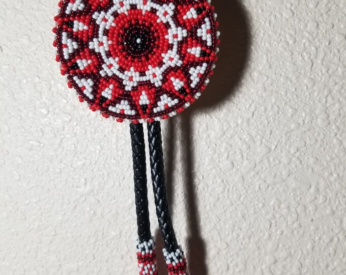 Seed Bead Bolo Tie - Etsy