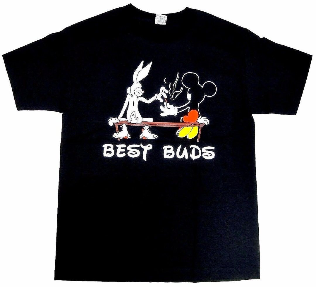 Best Buds Disney Shirt - Bugs Bunny & Mickey Mouse Premium Tshirt - Etsy