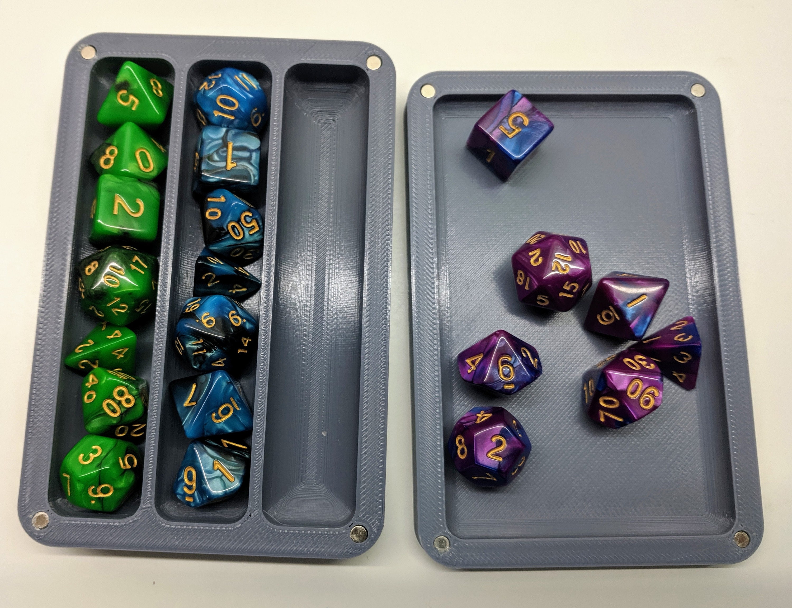 19mm Three Set Dice Vault With Dice Tray - Etsy