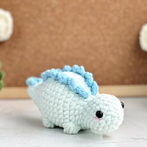 Dinosaur No-sew Crochet Bundle, Amigurumi Crochet Pattern, Dinosaur ...