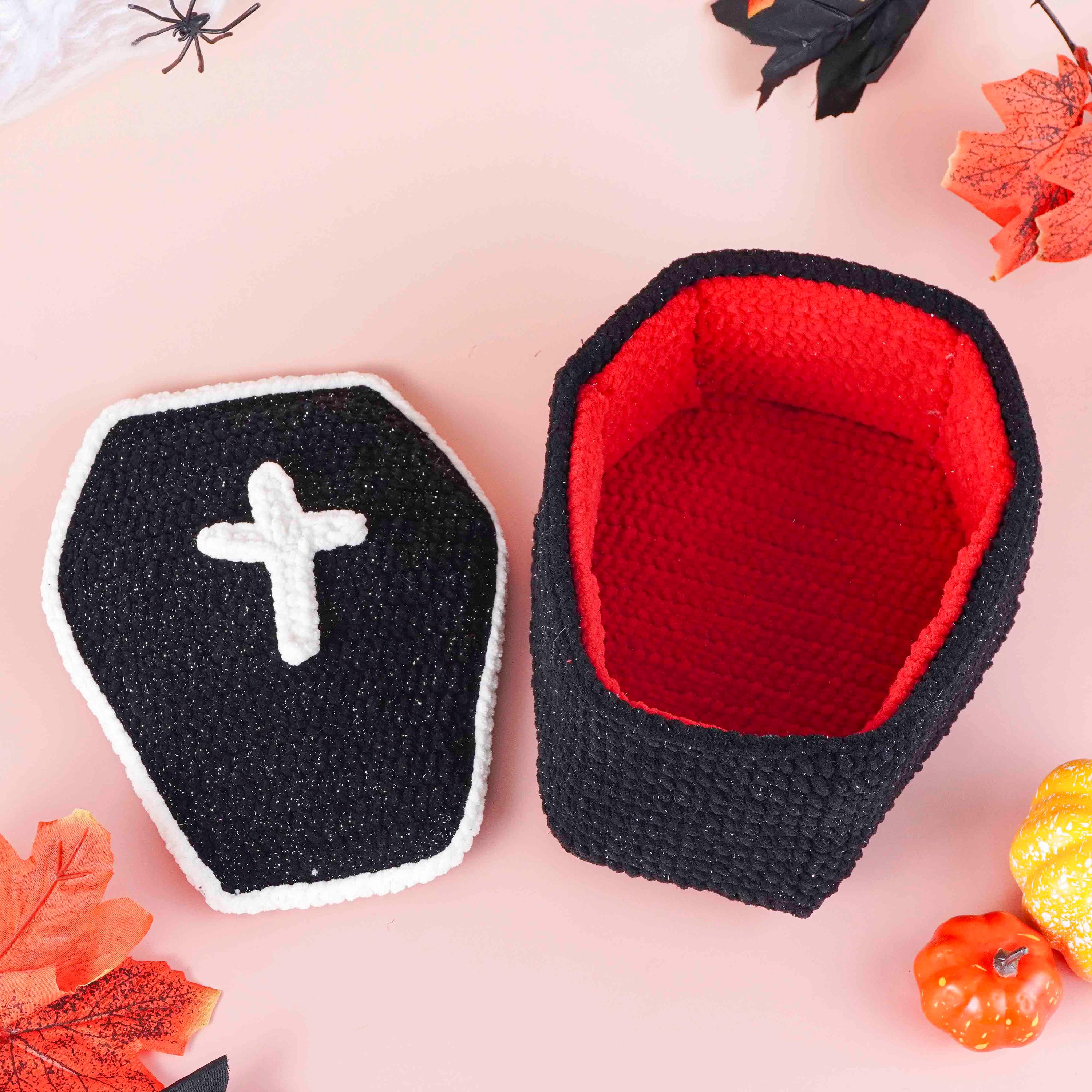 Halloween Coffin Crochet Pattern, Halloween Crochet Pattern, Coffin ...