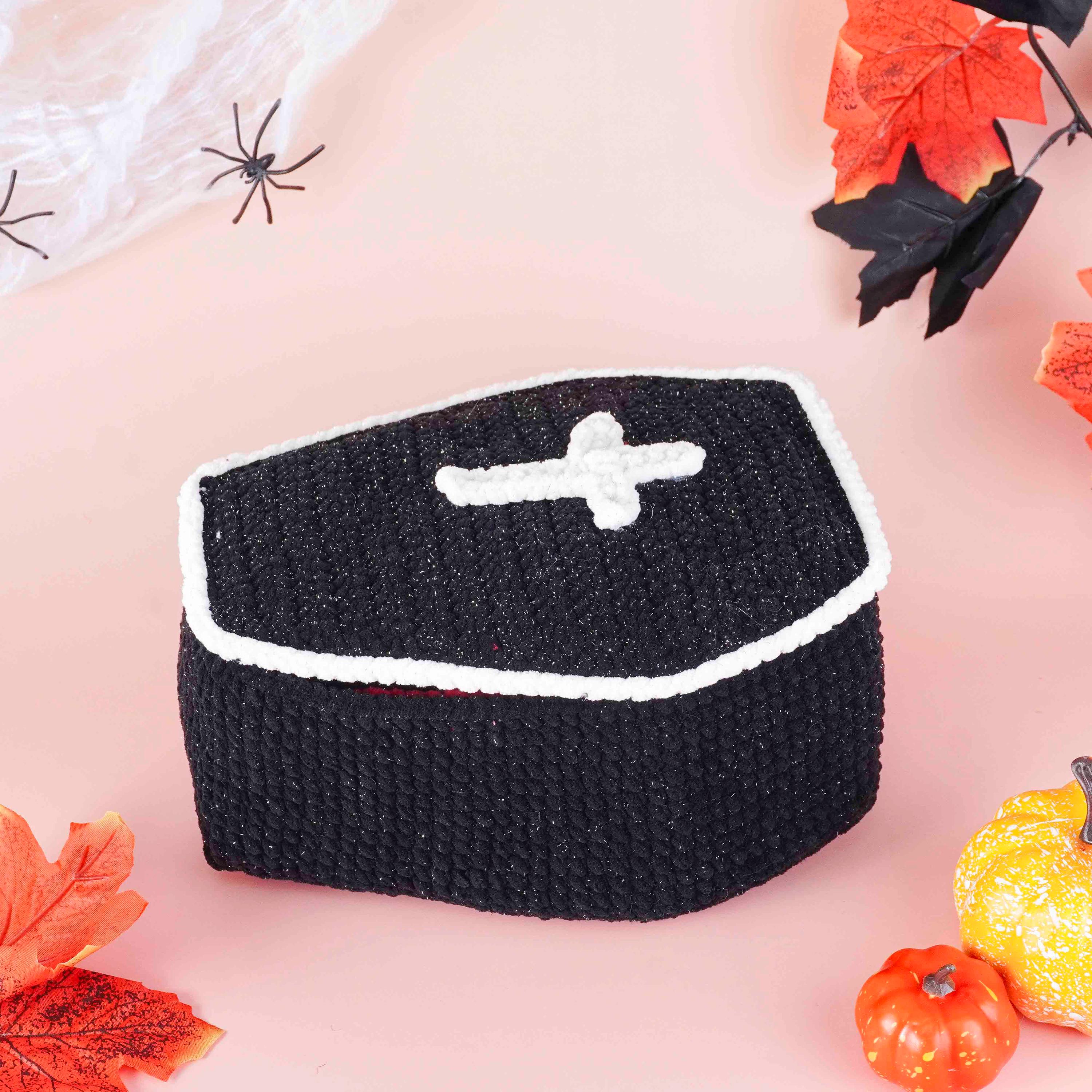 Halloween Coffin Crochet Pattern, Halloween Crochet Pattern, Coffin ...