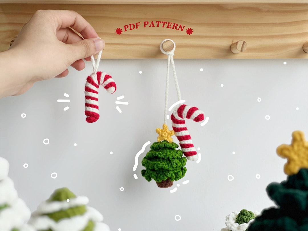 Christmas Car Hanging Crochet Pattern, Amigurumi Crochet Patterns, Car ...